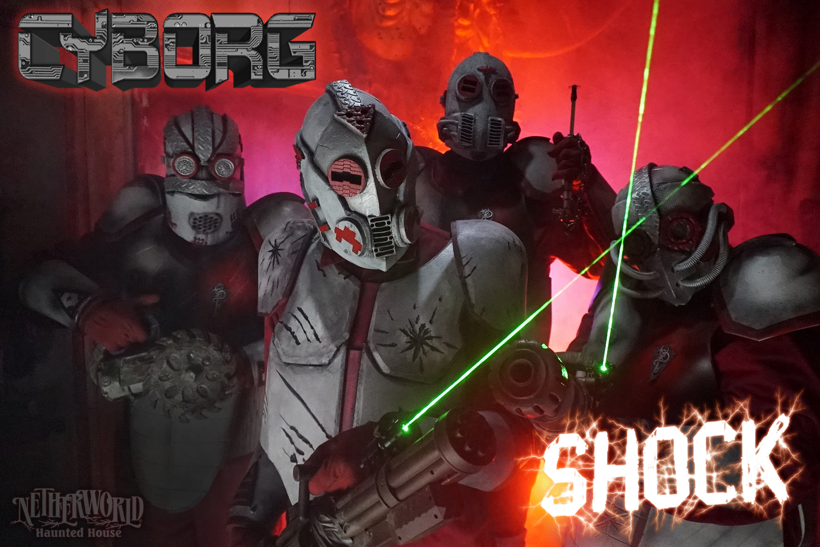 Cyborg Shock -The Secret Files! - Netherworld Haunted House